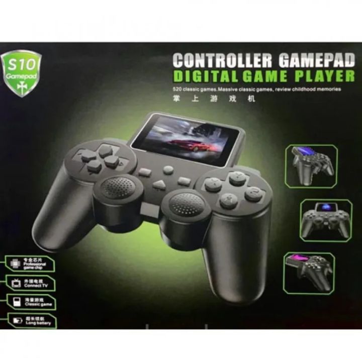 S10 Retro Gaming Console with 520 Classic Games - Handheld Player & Duo ...