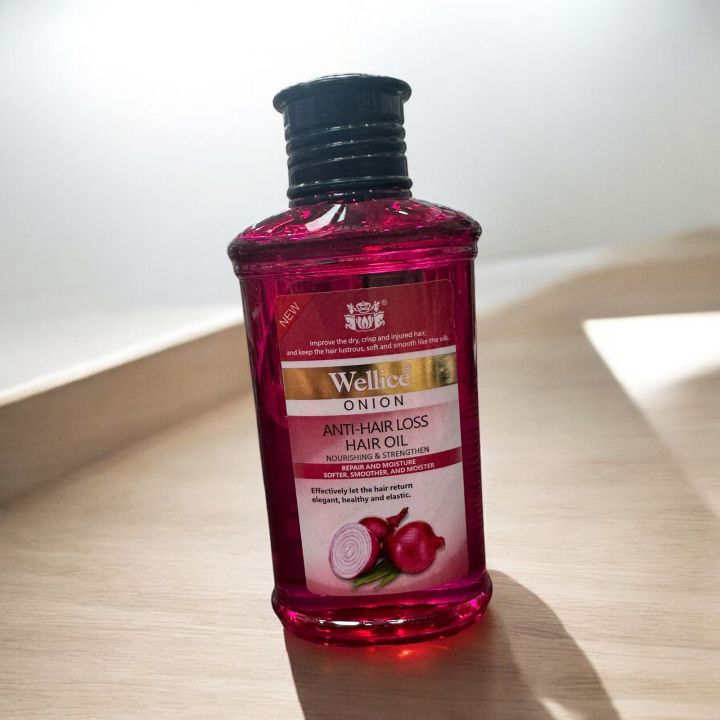 WELLICE ANTI LOSS HAIR OIL ONION 150ML | Daraz.pk