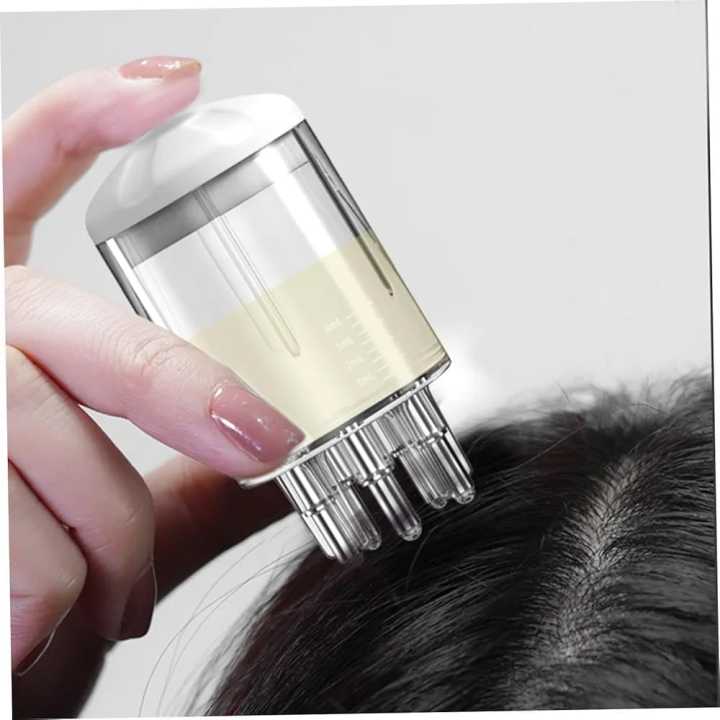 Scalp Oil Applicator Comb – Root Comb Bottle for Hair Care, Serums ...