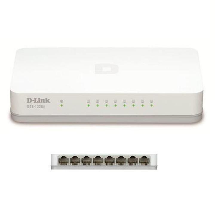 D-LINK 8-Port Gigabit Desktop Switch DGS-1008A | Daraz.pk