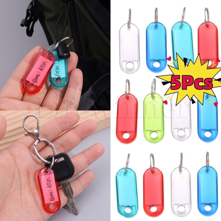 Label Double Sided Display Window DIY Keychain Kit Craft Material ...