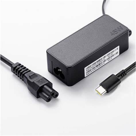 Universal USB-C 45W Laptop AC Adapter Charger with free power cable ...