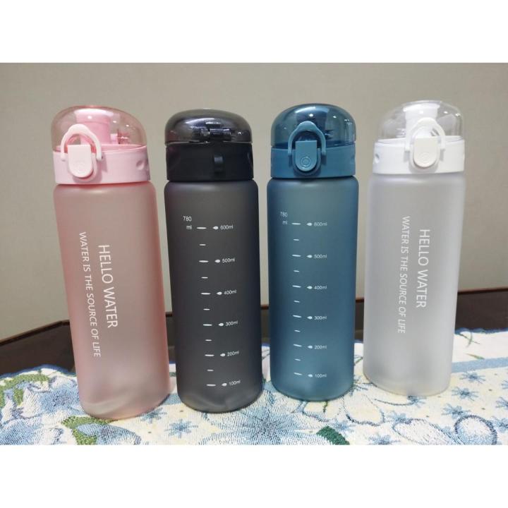 New Frosted Round Water Bottle For Boys and Girls 780 ML (China) | Daraz.pk