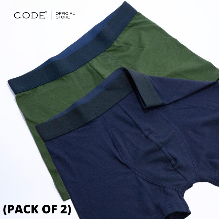 Code Boxer For Men Pack of 2 - Random Colors | Daraz.pk