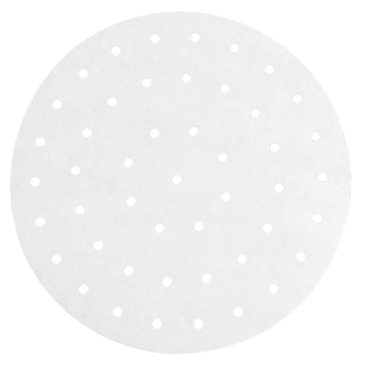 Perforated Parchment Round Bamboo Steamer Paper Liners, Suitable for ...