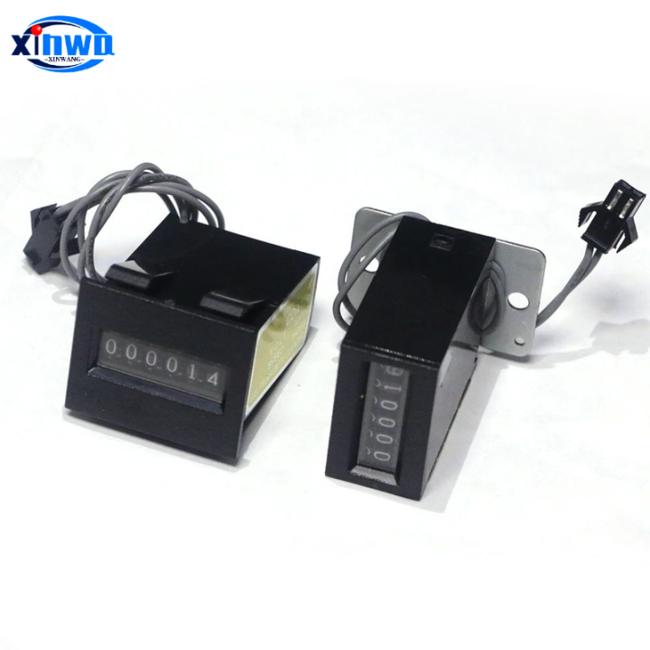 Coin Acceptor Counter Gauges Mechanical 6 Digit Display Cannot Reset ...