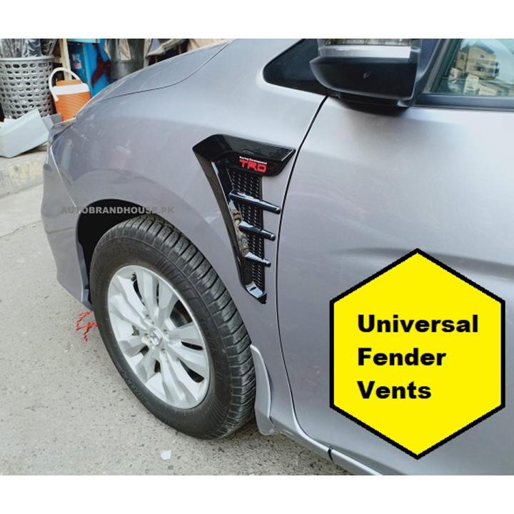 Car Exterior Decoration Hood Stickers Universal Side Air Intake Flow ...