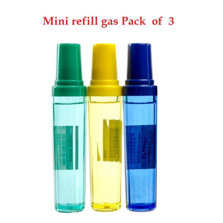 Pack of 3 OR 5 Gas lighter refill bottles You can easily refill kitchen ...