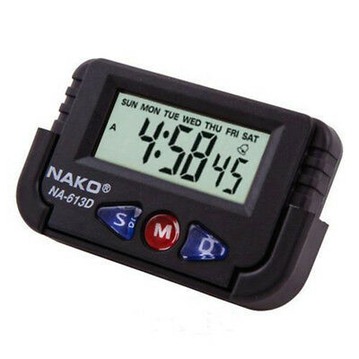 Electronic digital Car clock automobile mini vehicle Watch NAKO 613d ...