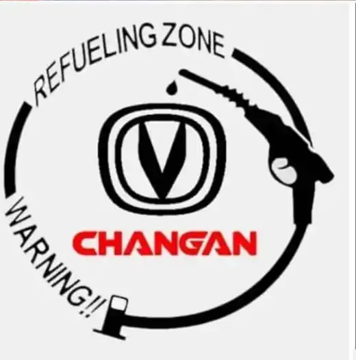 1pcs Car Waterproof Fuel Tank Cover Sticker For Changan alsvin karvaan ...