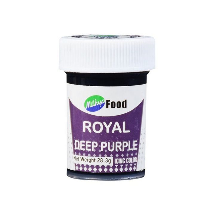 Milkyz Food Royal Gel Icing Color Deep Purple | Daraz.pk