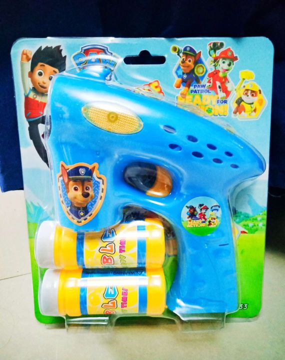 Paw Patrol Automatic Bubble Shooter Toy For Kids | Daraz.pk
