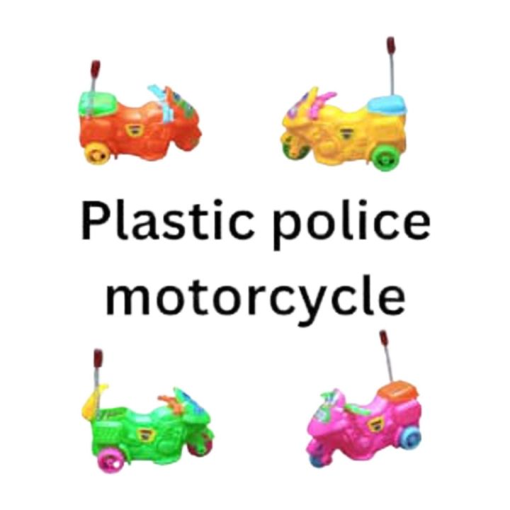 Mini Pull Back Toy plastic Motorcycle Police Car For Girls And Boys ...
