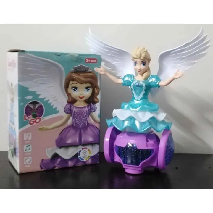 Rotating Princess Stage Doll with Music, Dancing, Rotating and 3D ...