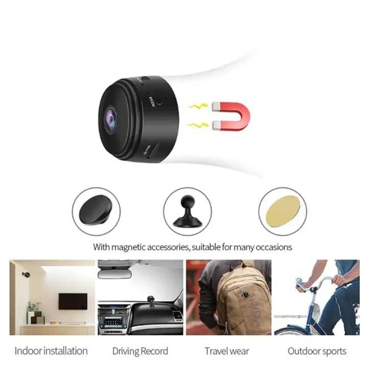 HD Magnetic Wifi Camera | Daraz.pk