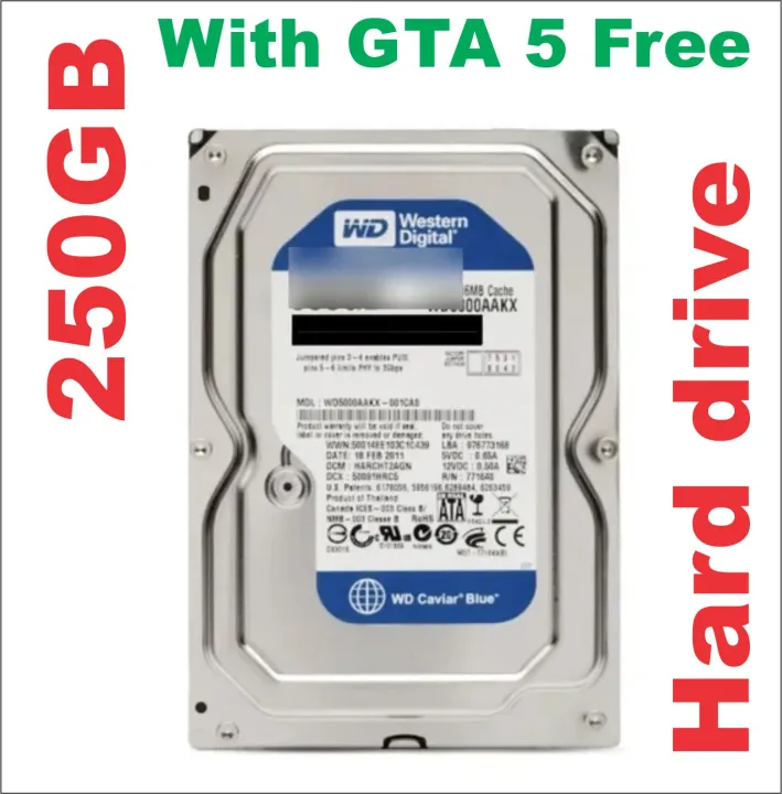 GTA 5 Setup with 250GB Hard Disk | Daraz.pk