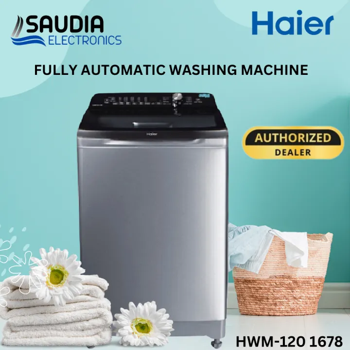 Haier 12kg Fully Automatic Washing Machine HWM-120-1678E TOP LOAD ...