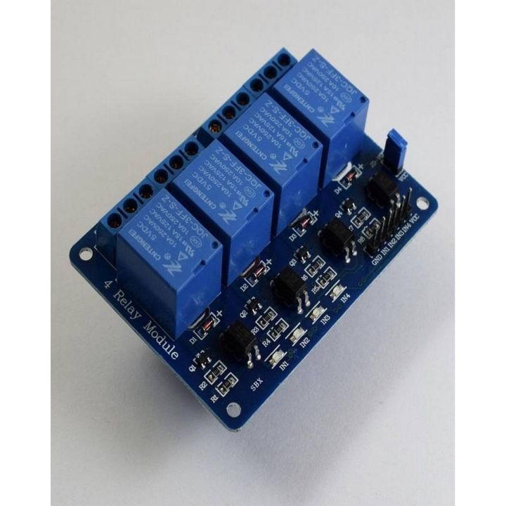 4 Channel Relay Module (Arduino and Raspberry Pi) | Daraz.pk