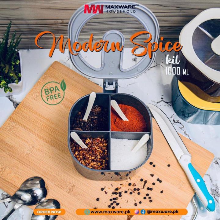 4 Portion Spice Kit Masala Box | Daraz.pk