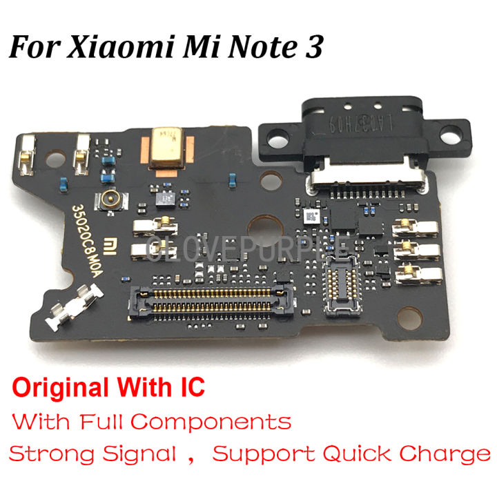 Charger Board PCB Flex For Xiaomi Mi Note 3 Note3 USB Port Connector Dock Charging Cable | Daraz ...