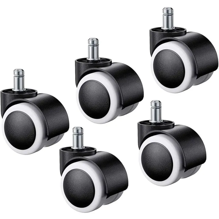 Chairs Wheels Casters for All Type Revolving Chairs Safe for All Floors ...