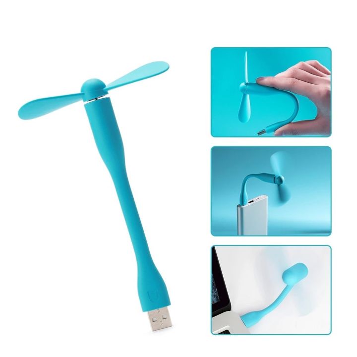 Bendable, Portable & Flexible Mini Cooling USB Fan FOR Mobile OTG Power ...