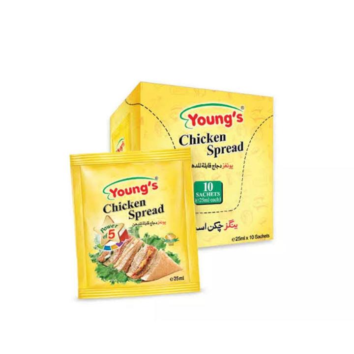 Youngs Chicken Spread 25 ml Pack of 10 | Daraz.pk