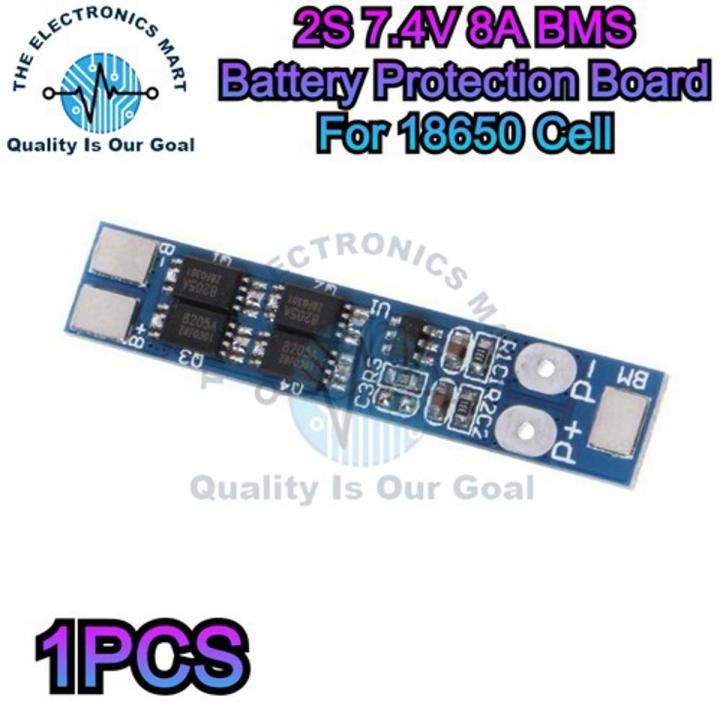 2S 7.4V 8A BMS Battery Protection KIt For 18650 Li-ion Lithium-Ion Battery In Pakistan (SB24 ...