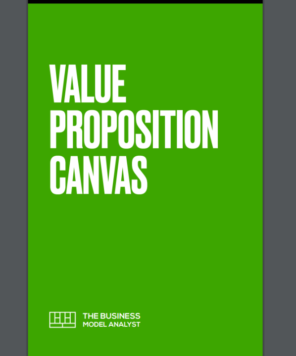 VALUE PROPOSITION CANVAS Book In English | A Framework which can help ...