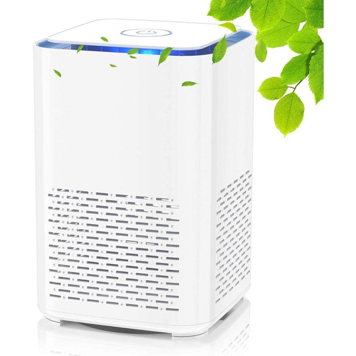 QUARED Portable Air Purifierr with True HEPA Filter, Quiet USB Air ...