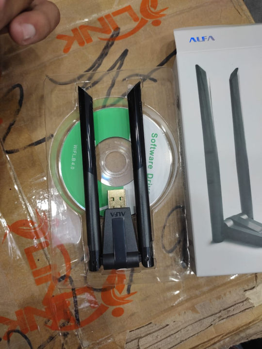 Alfa W136 Wifi Receiver / Dual Antena Adopter / 300 Mbps – Alfa Wifi ...