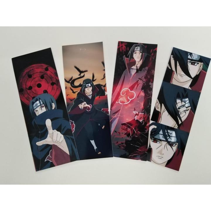 Itachi Uchiha from Naruto Bookmarks - Pack of 4 | Daraz.pk