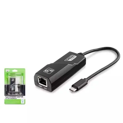 Type C to Ethernet Adapter – 10/100/1000 Mbps Gigabit LAN – Best USB C ...