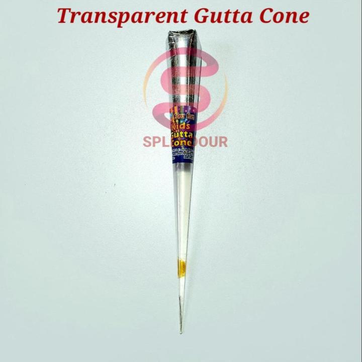 Colour Chem Super Transparent Gutta Cone 50ml Lead/Outliner Cone used ...