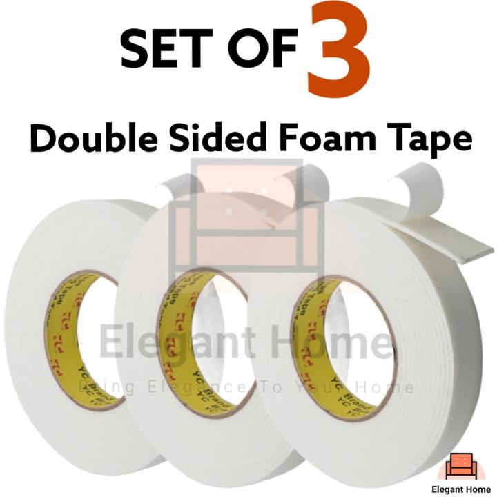 Double Sided Foam Tape, Super Strong Double Tape, Powerful Adhesive ...