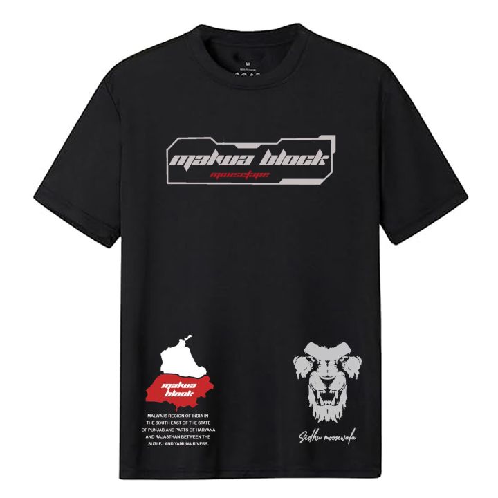 Sidhu Moose Wala Malwa Block Lion Design Shubhdeepians Iconic Tribute ...