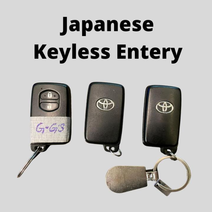 Japanese Keyless Entry Remote Universal two Buttons (1pcs) | Daraz.pk