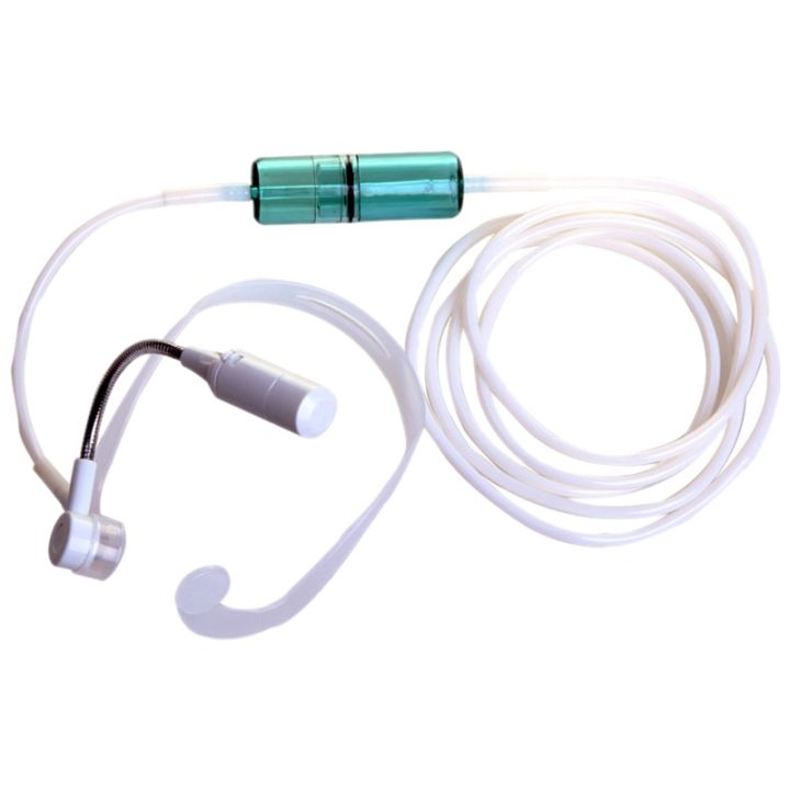 Headset Nasal Type Oxygen Cannula 2M Silicone Straw Tube Concentrator ...