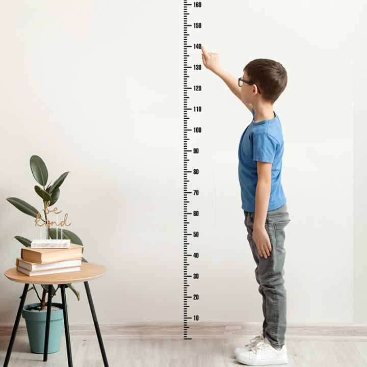 Cartoon Height Scale Wall Sticker Creative Measure Height Children ...