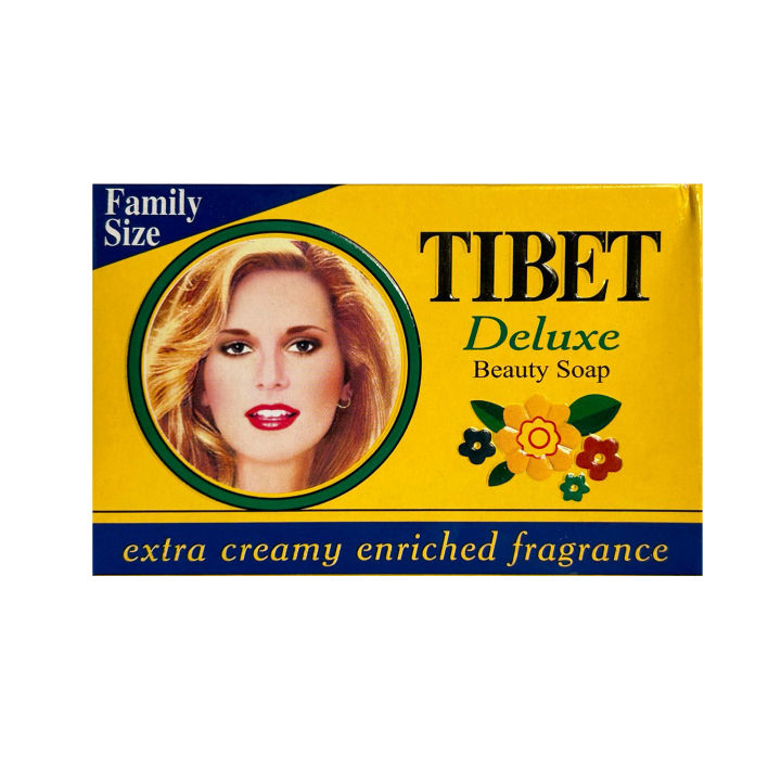 Tibet Deluxe Beauty Soap family size extra creamy & enriched fragrance ...