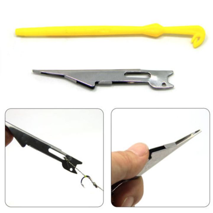 Multifunctional Nippers Snip Fly Fishing Clippers Line Cutter Fast Hook Nail Knotter Quick Knot ...