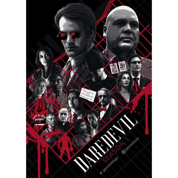 Daredevil by the Marvel MCU 2.0 Multiverse Fan Posters Vinyl Paper ...