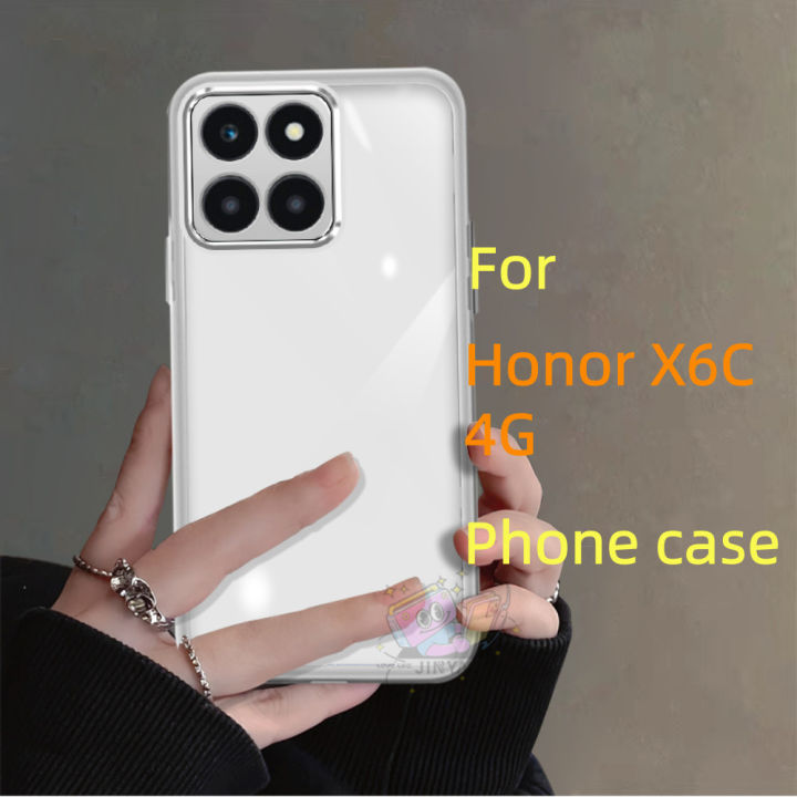 【Design】For Honor X6C 4G Phone case transparent Lens protector ...
