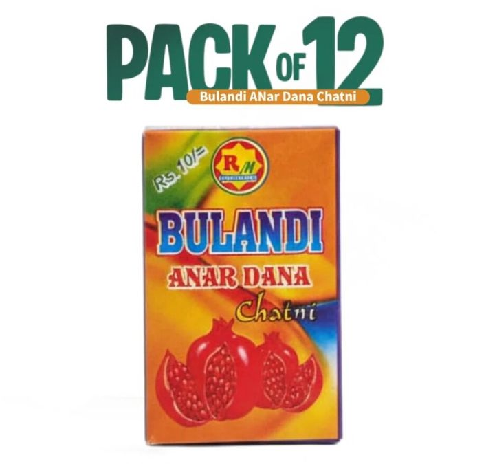 Pack of 12/ Bulandi Anardana Imli / Khatti Meethi Imli / Sweet and Sour ...