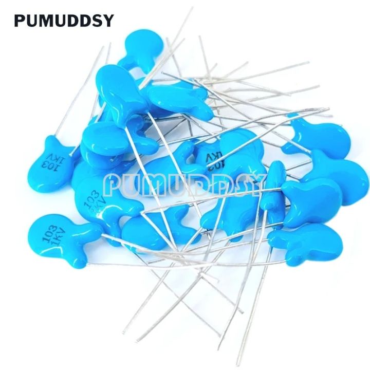 20pcs 1KV 2KV 3KV High Voltage Ceramic Capacitor 5PF 30PF 47PF 56PF ...