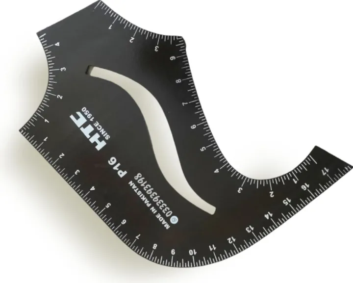 Shirt Ruler Guide wooden Tailoring Scale for fashion Design and Guide ...