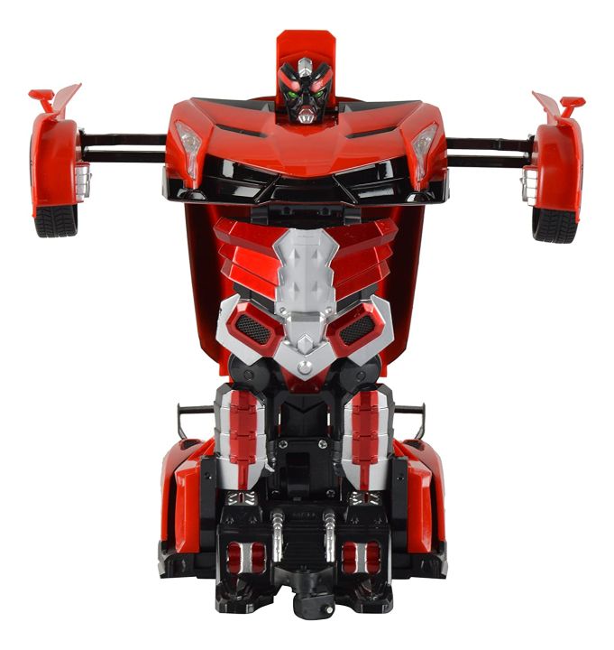 2 In 1 Deformation Robot Remote Control Dazzling Light Dynamic Sound ...