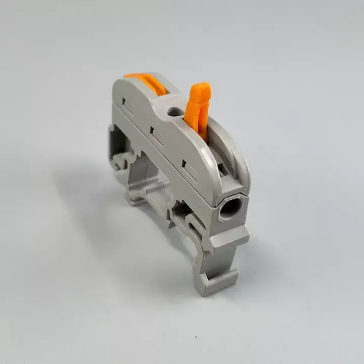 1 Pin Din rail Universal compact wire wiring connector conductor ...