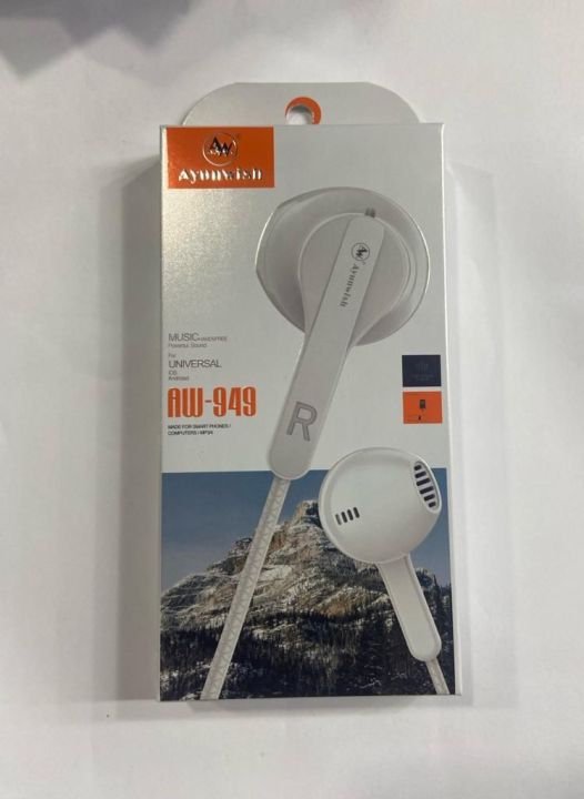 Handsfree - 100% Original Ayunwish AW-949 Handsfree Imported , High Quality Deep Bass / Sound ...