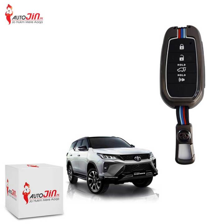Toyota Fortuner Legender Key Cover With Metal Shell | Daraz.pk